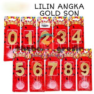 Jual LILIN ANGKA GOLD SON TOPPER - 0 - Kota Denpasar - Online Fresh ...