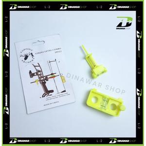 Jual Combo String Spirit Level Vial Alat bantu setting pada Compound ...