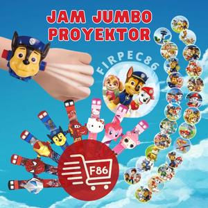 Jual JAM TANGAN ANAK LED PROYEKTOR LASER JUMBO KARAKTER LOL SPIDERMAN ...