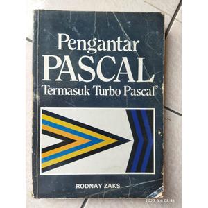 Jual Buku Komputer PENGANTAR PASCAL Termasuk Turbo Pascal - Jakarta Barat - klikbukubekas ...