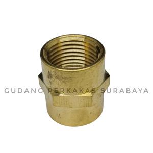 Jual SAMBUNGAN PIPA DRAT 1/8 DOUBLE FEMALE NAPLE DOBEL DRAT DALAM KUNINGAN - Kota Denpasar ...