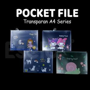 Jual Pocket File A4 FANCY / Map Zipper A4 Karakter - A4-SANRIO - Kota ...