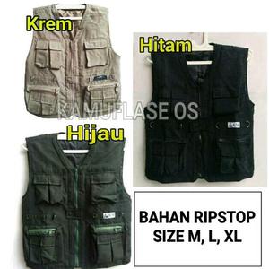 Jual Rompi outdoor. Rompi lapangan Rompi army Rompi motor Rompi hunting ...