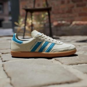Jual Adidas Samba OG Sporty & Rich Cream White Blue Rush Gum IE7096 ...