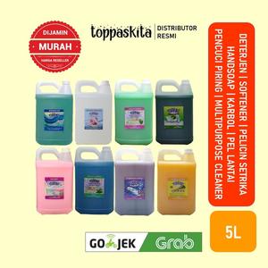 Jual Toppas Sabun Cuci Piring Tangan Pembersih Lantai Karbol Softener ...