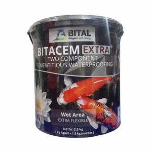 Jual bital bitachem extra semen waterproofing 2 komponen black 2.5 kg ...