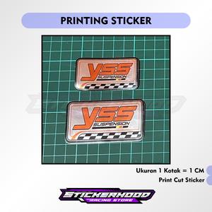 Jual STIKER SHOCK YSS SUSPENSION BESAR KECIL THAILOOK - 1 SET - Kab ...