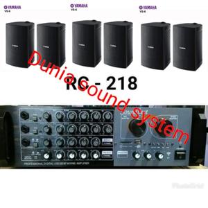 Jual paket sound system lengkap termurah 6 speaker yamaha aula pabrik ...