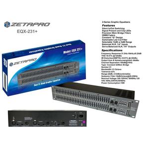 Jual ORIGINAL Equalizer ZETAPRO EQX 231 EQX231 Subwoofer model Hardwell - Kota Tangerang Selatan ...
