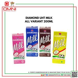 Jual DIAMOND UHT STRAWBERRY SLEEVE 200 ML - Kota Makassar ...