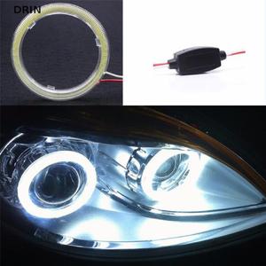 Jual Motor Led Cob Headlight Fog Light Ring Mobil Drl Lampu Running ...