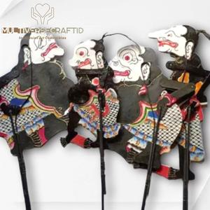 Jual Wayang Kulit Sapi Asli PUNAKAWAN KOMPLIT Kualitas Biasa 60 cm ...
