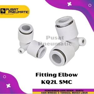 Jual KQ2L 06-00 Fitting Elbow Slip Lock Selang 6mm x 6mm SMC - Jakarta ...