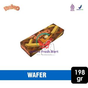 Jual Wafer Briko Delfi / Snack Wafer Chocolate (198 gr) - Chocolate ...