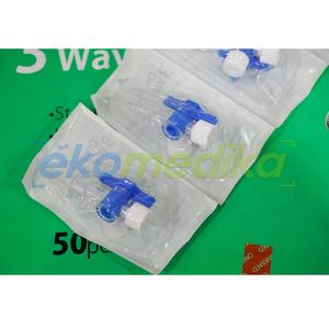 Jual ONEMED 3Way Stopcock / Three Way / 3 Way Stopcock Infus Konektor ...