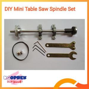 Jual DIY Mini Table Saw Spindle Set - Shaft 8 mm - Kota Makassar ...