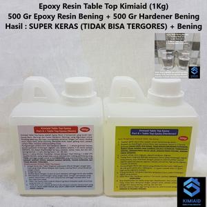 Jual Epoxy Resin Table Top - 1 Kg - Epoxy Resin Meja Table Top - Resin ...