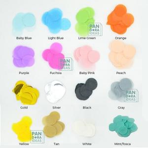 Jual Confetti Paper 2.5cm / Kertas Isian / Confetti Balon - Baby Pink ...