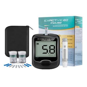 Jual LCD Smart Blood Sugar Level Glucometer Medical Blood Glucose Meter ...