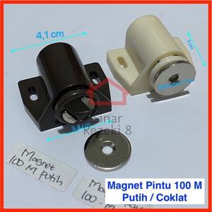 Jual Magnet Bulat 100 M Kayu Pintu Lemari Kayu Magnit Magnetic Catch ...