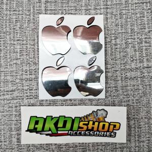 Jual Sticker cutting apple stiker aple stiker logo apple iphone/ipone ...