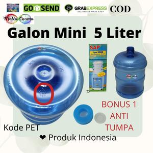 Jual Sap Galon Mini 5 Liter Galon Air Dispenser Mini Sap 5 Liter - Kota ...