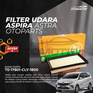 Jual ASPIRA FILTER UDARA CALYA SIGRA 1200CC AIR FILTER TO-17801-CLY ...