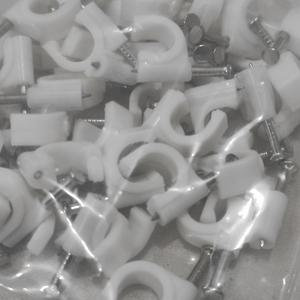 Jual Klem Clam Clamp Kabel Paku Beton Tembok Kayu Cable Clips 8 Mm 8Mm ...