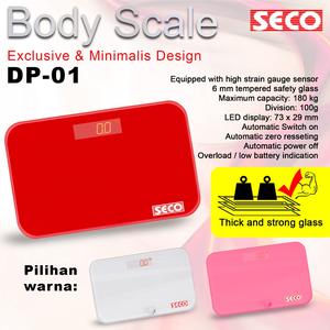 Jual Bfit Body Scale SECO DP-01 Timbangan Badan Digital Alat Pengukur ...