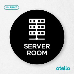 Jual Server Room Signage Board Akrilik Tempel Dinding Papan Acrylic ...