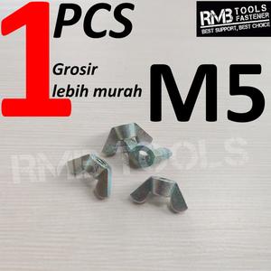 Jual Wing Nut Babet Cor M5 / Mur Kupu-Kupu Kuping Babet Cor M5 - Kota ...