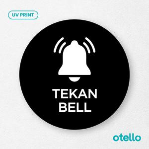 Jual Tekan Bell Signage Board Akrilik Tempel Dinding Papan Acrylic ...