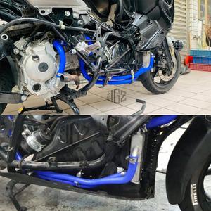 Jual Selang Radiator Motor Bahan Silikon Untuk YAMAHA XMAX 250 300 400 ...