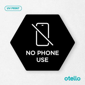 Jual No Phone Use Signage Board Akrilik Tempel Dinding Papan Acrylic ...