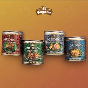 Jual Gudeg Bagong 300 gram Kaleng Makanan Khas Yogyakarta Kalengan ...
