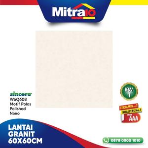 Jual Sincere Granit Lantai 60x60 Homogenous Tile Motif Polos Polished ...