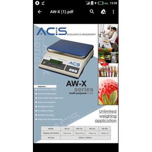 Jual Timbangan Digital 30kg ACIS AW-30X Multi Purpose Scale - Kota Bandung - Mohammad Sahri ...