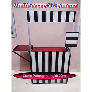 Jual BOOTH PORTABLE GEROBAK LIPAT MEJA LIPAT P 132cm x L 47cm x T 185 booth - Kota Surabaya ...