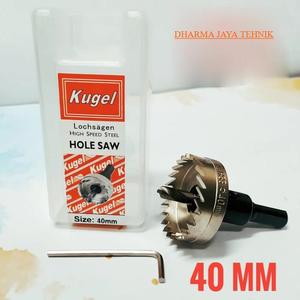 Jual Holesaw Besi HSS 40mm Kugel | Hole saw Mata Bor Besi 40 mm - DJT ...