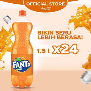 Promo Fanta Rasa Orange Jeruk Minuman Soda - Botol 1.5L x 24pcs - Kota ...