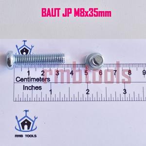Jual Baut JP M8x35 Panjang 3.5cm Putih Galvanis M8 / Sekrup Skrup JP M8 - Kota Tangerang Selatan ...