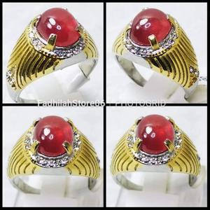 Jual [COD] NATURAL RED RUBY OVAL CRYSTAL CHOBOCON - Merah, 7 - Jakarta ...