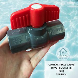 Jual SH COMPACT BALL VALVE UPVC SOCKET JIS 3/4 INCH - Jakarta Barat ...
