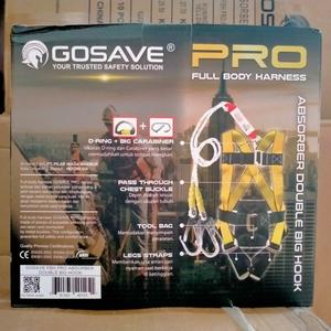 Jual Full body harness PRO ABSORBER double big hook Safety belt GOSAVE - Jakarta Barat ...