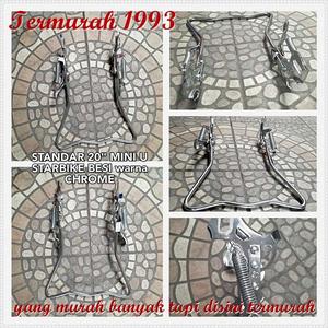 Jual STANDAR MINI U STARBIKE BESI warna CHROME STANDAR SEPEDA Sepeda ...