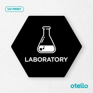 Jual Laboratory Signage Board Akrilik Tempel Dinding Papan Acrylic ...