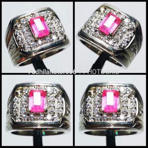 Jual [COD] NATURAL PINKISH RUBY OCTAGON TOP LUSTER - Jakarta Timur ...