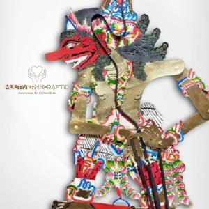 Jual Wayang Kulit ASLI Patih Sekipu Bahan Kulit Sapi Kualitas Biasa ...