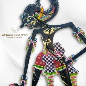 Jual Wayang Kulit Asli Bima Werkudoro Bahan Kulit Sapi Hitam - Kab ...