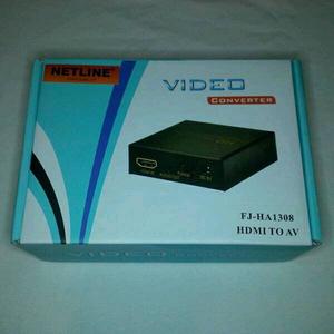 Jual NETLINE Konverter HDMI to AV Adaptor - Kab. Bekasi - Fujinola | Tokopedia